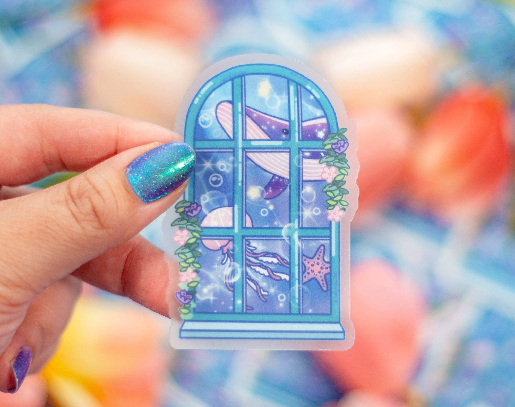 Ocean Window | Sticker – Flirting With Fiction