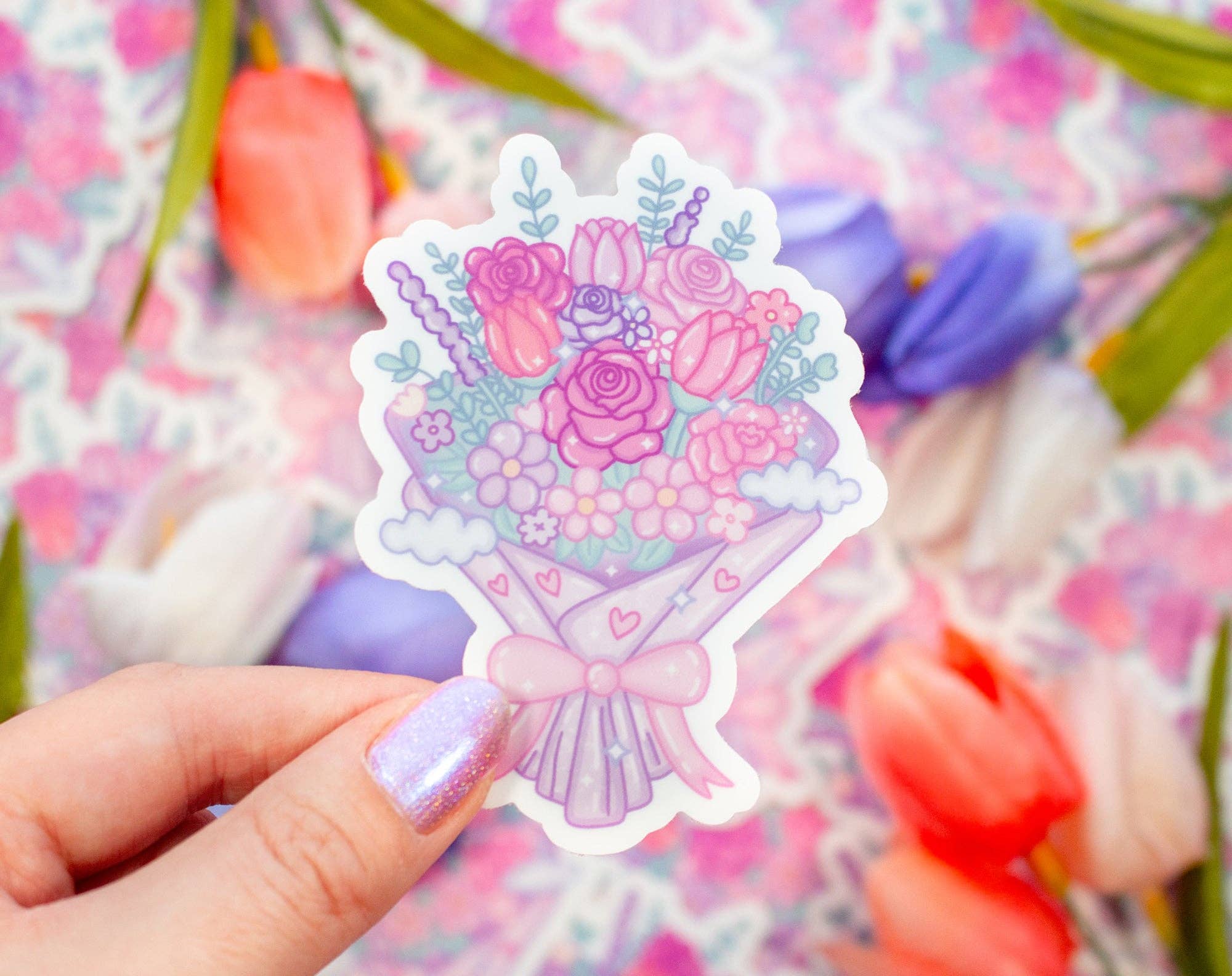Flower Bouquet | Sticker – Flirting With Fiction